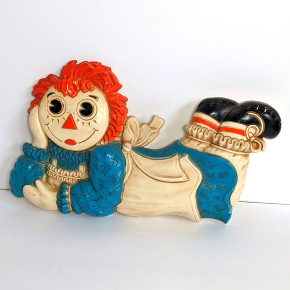 Vintage | Art | Vintage 7s Raggedy Ann Wall Art | Poshmark